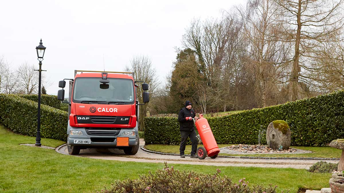 Gas Bottle Delivery and Propane Delivery | Calor